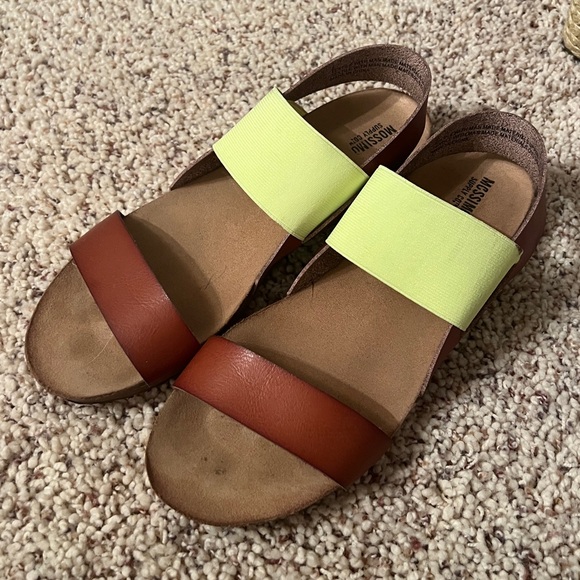 Mossimo Supply Co. | Shoes | Neon Accent Sandals | Poshmark